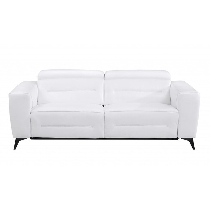 White Leather Sofas - Bed Bath & Beyond